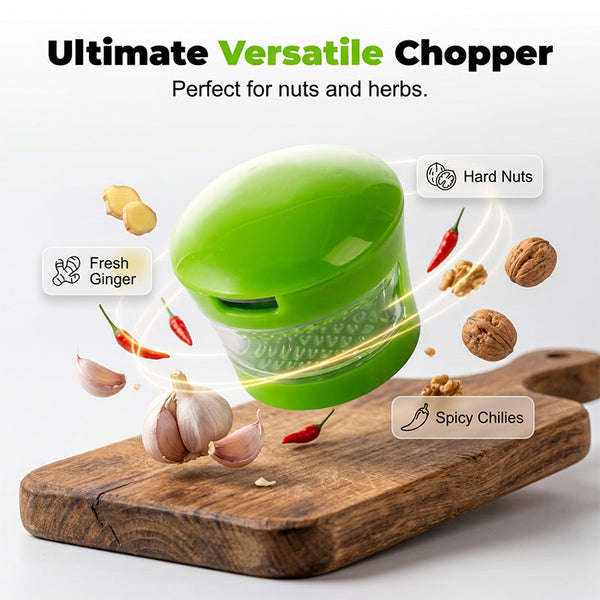 Effortless Press Garlic Chopper – hausgute